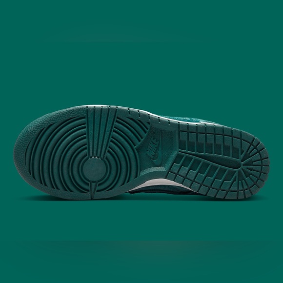 Nike | Shoes | Nike Dunk Low Teal Velvet Shoes Dz522430 Womens Sizes ...